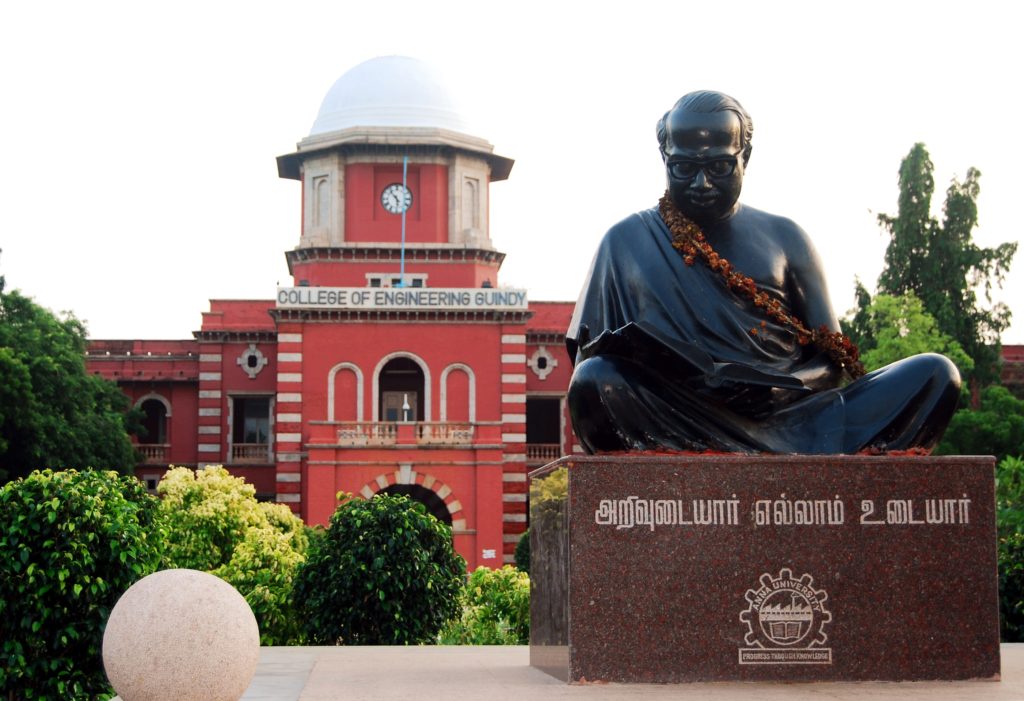 Anna University Affiliated colleges in CHENNAI Region are listed